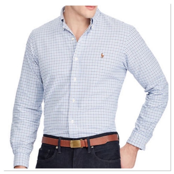 Polo Ralph Lauren | Shirts | Polo Ralph Lauren Mens Long Sleeve Classic Plaid Shirt Nwt | Poshmark